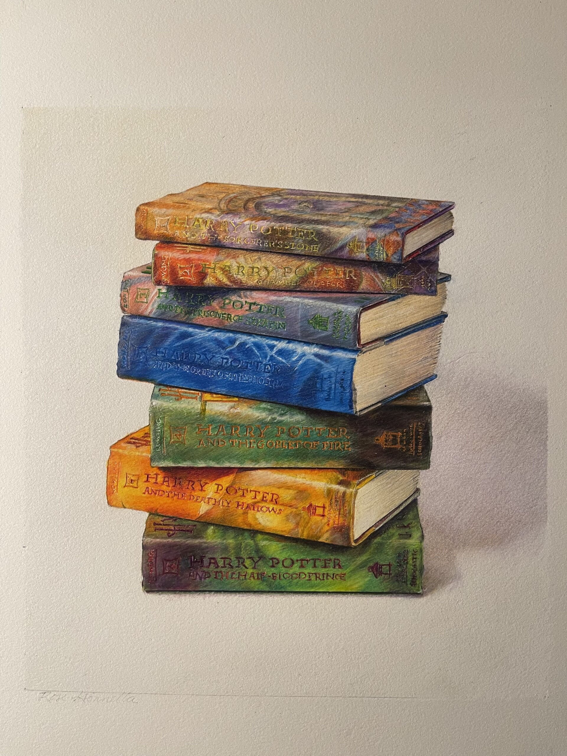 Art Show of the Month- Read Books & Things: Color Pencil Drawings